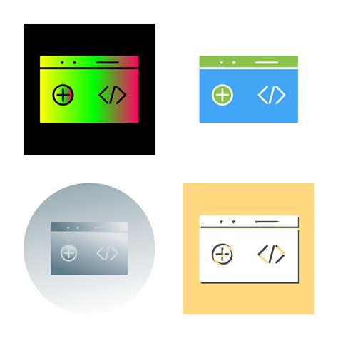 Unique Clean Code Vector Icon Vector Art At Vecteezy