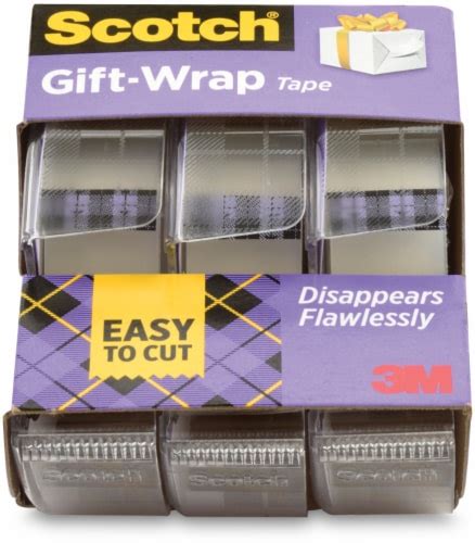 Scotch® Satin T Wrap Tape 3 Pk Kroger