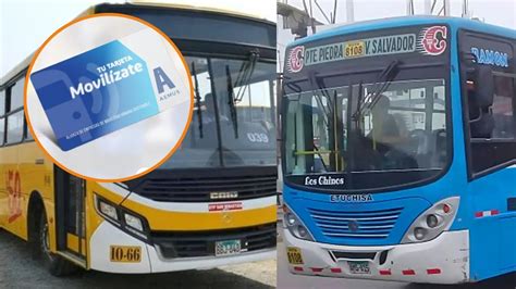 Tarjeta Movilízate Cómo obtenerla precios de pasajes en Línea Los Chinos y otras empresas