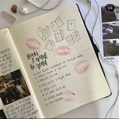 Journaling Notebook Stickers Aesthetic Inspiration Girly Organised Christmas