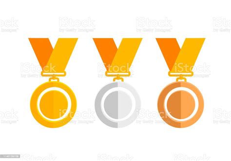Ilustración De Medallas Ilustración Vectorial Y Más Vectores Libres De