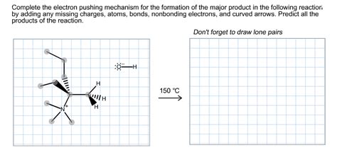 Answered: Complete the electron pushing mechanism… | bartleby