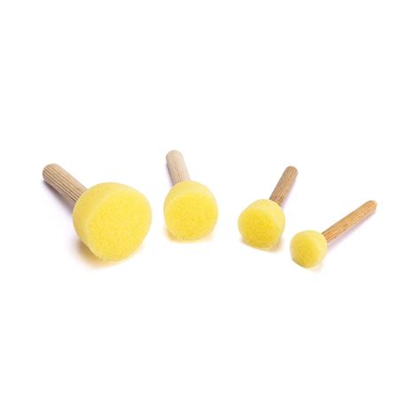 Sponge Brushes Set Brons 4pcs Arthemisee