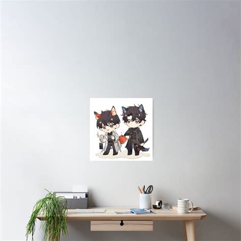 Chibi Kim Dokja And Friends 2 Poster For Sale By Milliephair Redbubble