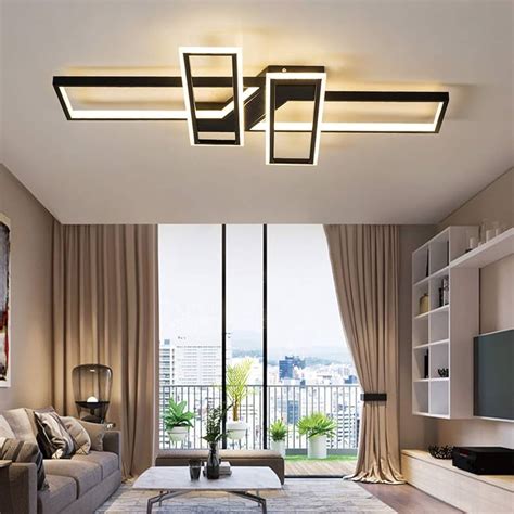 Modern Living Room Ceiling Lighting Illuminate Your Space With Style