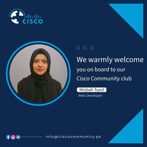 Cisco Community Pakistan On Linkedin Webdeveloper Team Projects Cisconetworking