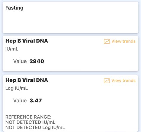 My Recent Hep B DNA Results What Do My Lab Results Mean Hep B Community