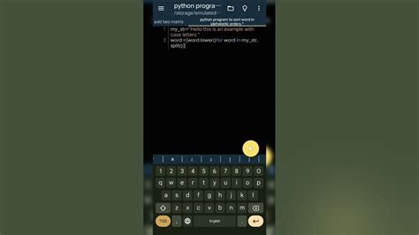 Python Program To Sort Word In Alphabetic Orderscoding Yt Trending Youtuber Youtube Viral