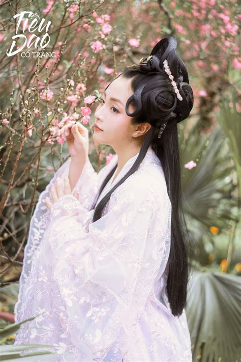 Ảnh Cổ Trang Xuân Anh Tử Lam Tiêu Dao Cổ Trang Chụp ảnh Cosplay Hanfu