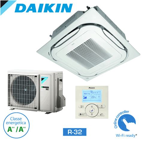 Daikin FCAG100B / RZASG100MY1 Sky Air Kazettás Inverteres Split Klíma