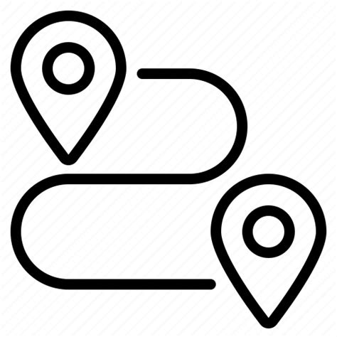 Direction Location Nevigation Map Route Icon Download On Iconfinder