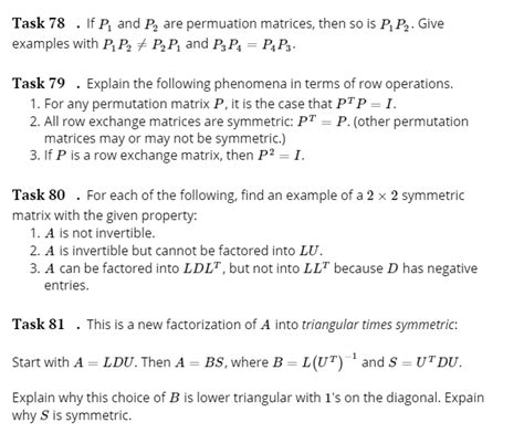 solved if p1 and p2 are permuation matrices then so is pl