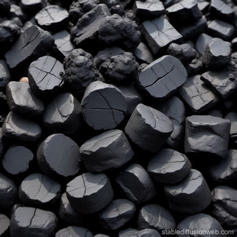 Coal Remains Of Ancient Plant Life Stable Diffusion Online