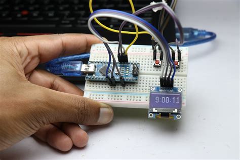 Make Arduino Oled Clock Without Rtc Letsmakeprojects