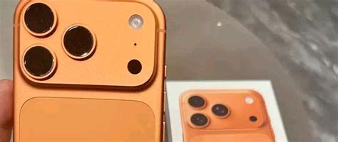 星宇橙色iphone 17 Pro体验 手机 什么值得买