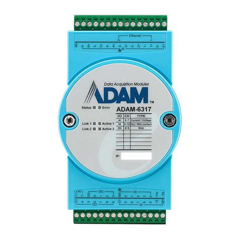 8ai11di10do Iot Modbusopc Ua Ethernet Remote Io
