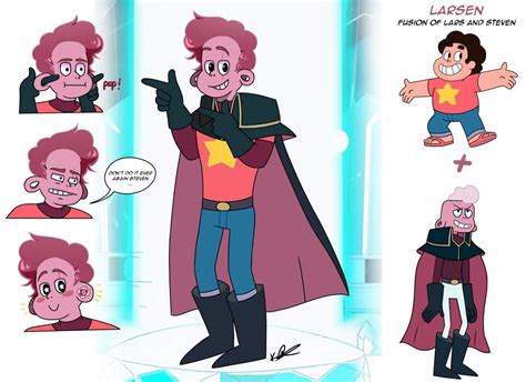 Fusion Of Steven And Lars Larsen Stars Steven Universe Amino