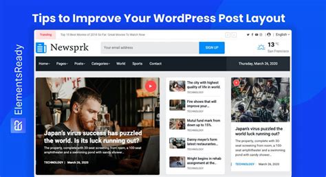 Tips To Improve Your Wordpress Post Layout Elementsready