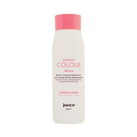 Juuce Radiant Colour Conditioner 300ml Hair And Beauty Products New Zealand