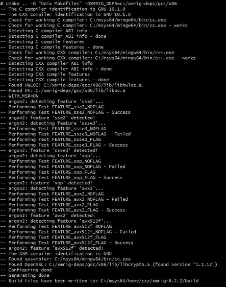 Msys64 Build Error · Issue 1764 · Xmrigxmrig · Github