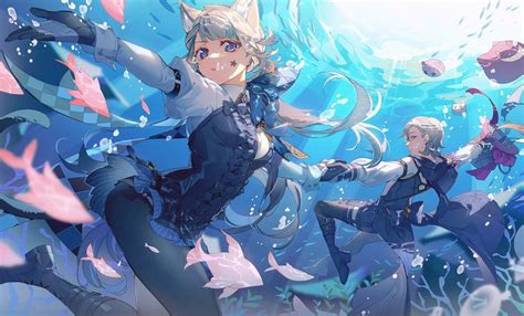 Lyney And Lynnette Anime Images Character Art Impact