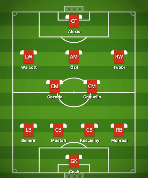Soccer Numbered Positions Menscorp