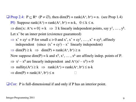 PPT I 4 Polyhedral Theory PowerPoint Presentation Free Download ID 2381434