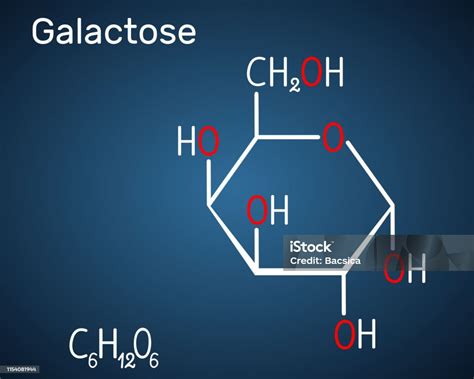 Diagrama De Estructura De Galactosa