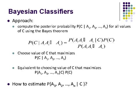 Machine Learning Classification Methods Bayesian Classification Nearest Neighbor