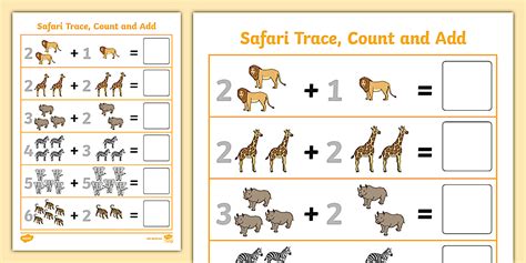 safari trace count and add activity twinkl ks1 twinkl