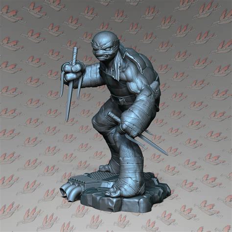Raph 1 10 Scale Tmnt Idw 3d Model 3d Printable Cgtrader