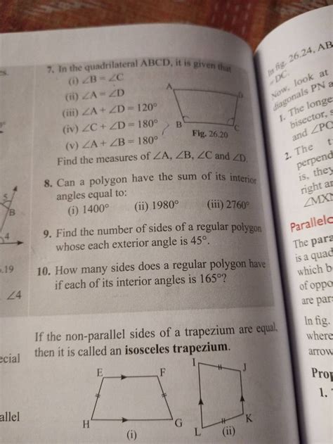 find the number of sides of a regular polygon whose each exterior angle i