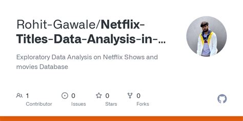 Github Rohit Gawalenetflix Titles Data Analysis In Python