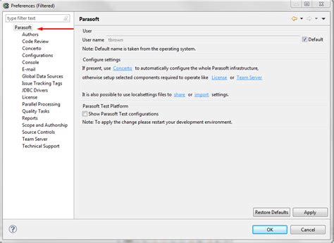 Localsettingsproperties File Generation And Population — Parasoft Forums