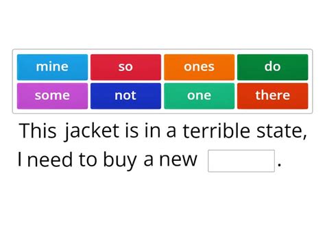 Substitution Complete The Sentence Substitution Complete The Sentence