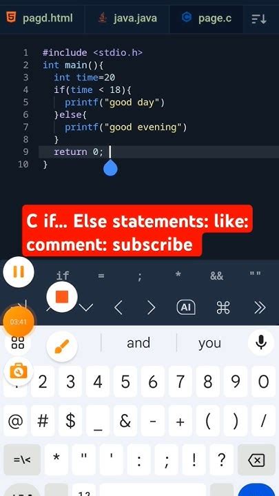 C If Else Statements Shorts Python Cifs Else Statement