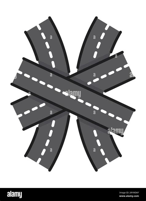 Highway Road Line Icon Traffic Route Speed Road Freeway Or Speedway