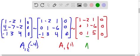 Solveddetermine The Null Space Of The Given Matrix A A 1 2 1 4 7