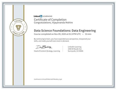 linkedin certificate data science foundations data mining ppt