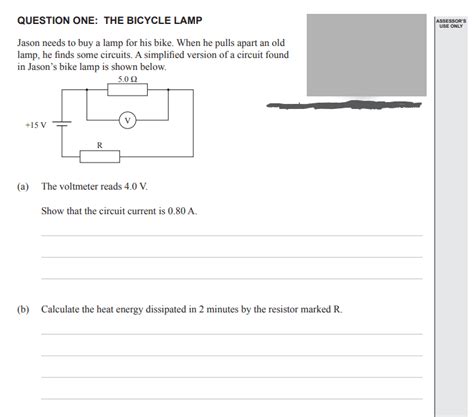 [year 12 Physics Circuit Calculations] For Question A When Calculating The Circuit Current Why