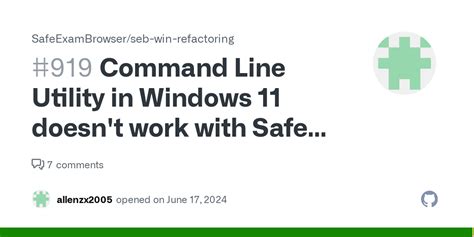 Command Line Utility In Windows 11 Doesnt Work With Safe Browser