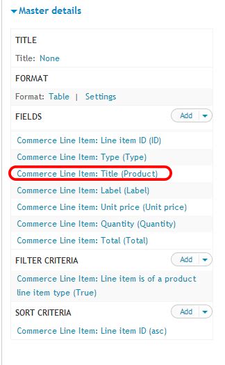 Commerce Line Item Displays Sku In Title Drupal Answers