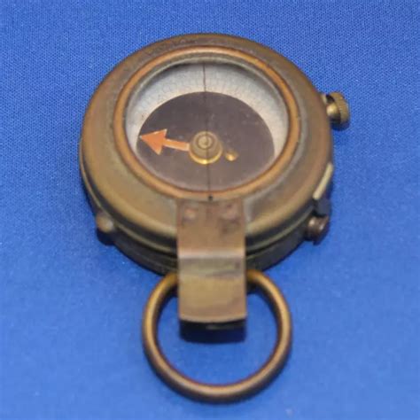 World War One Officers Marching Compass Missing Leather Case 1918