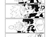 Ideas De Sanemi X Tanjiro Dibujos Animados Bonitos Dibujos Dibujos De Anime