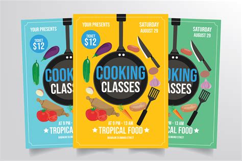Cooking Class Flyer Template Graphic By Stringlabs · Creative Fabrica Cooking Class Flyer Template Graphic By Stringlabs · Creative Fabrica