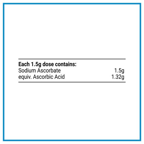 Vitamin C Sodium Ascorbate 125g Melrose Health