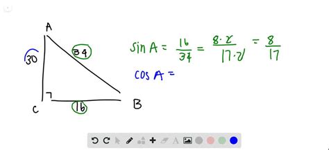SOLVED The Lengths Of The Sides Of A B C Are Given For Each Triangle C Is The Right Angle And