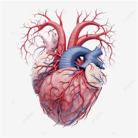 Ai를 이용한 상세한 심장 해부학 그림 생성 마음 해부 의료 Png 일러스트 및 이미지 에 대한 무료 다운로드 Pngtree
