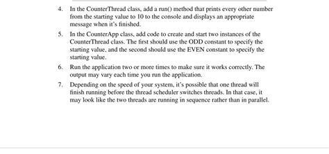 Solved In This Exercise You Ll Create An Application That Chegg Com
