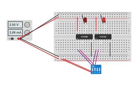 Circuit Design Lab7 Tinkercad